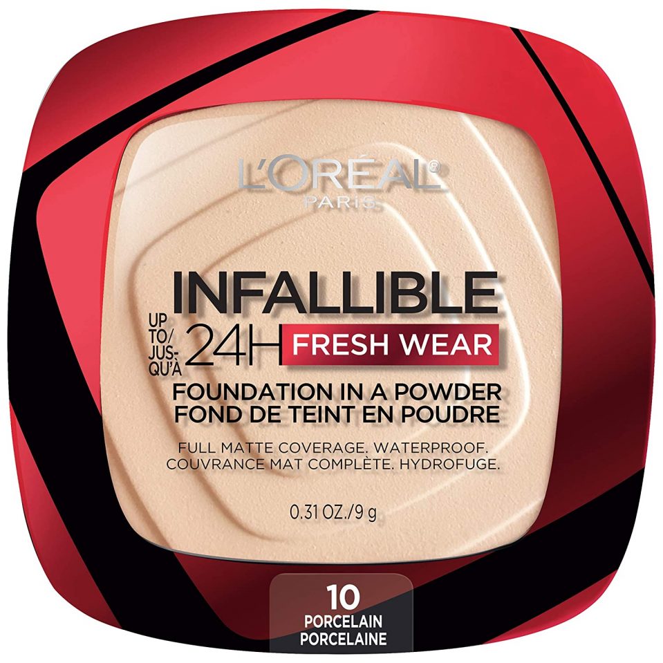 L'Oreal Infallible Powder foundation shade finder - Redmond Mom